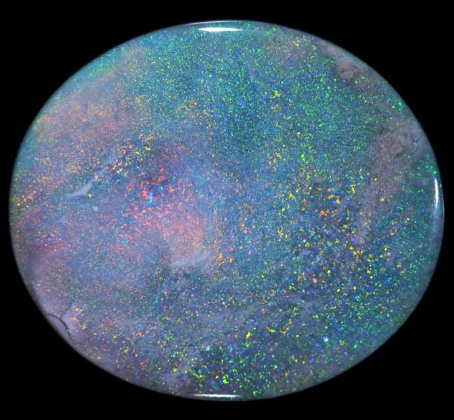 1003 Large Solid SEMI-BLACK Opal 13.53ct Retail Valuation 2800.00 ...