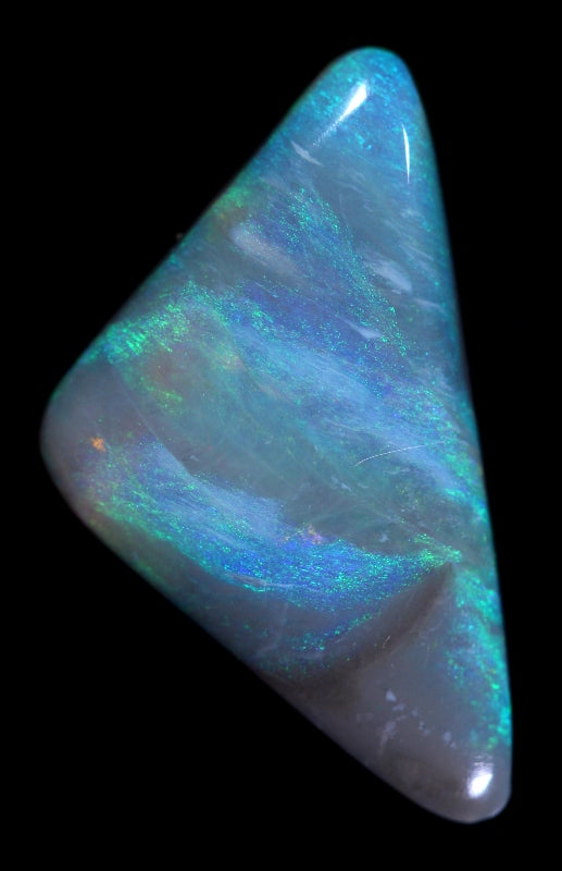 Natural Formed Pretty Solid Opal Displaying a lovely pattern– Global Opals