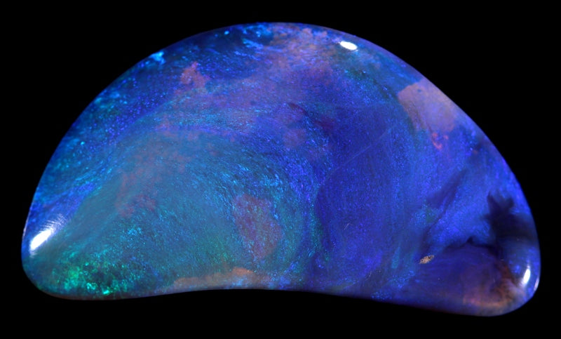 Unique Beautiful Big Opal featuring blue, green pattern– Global Opals