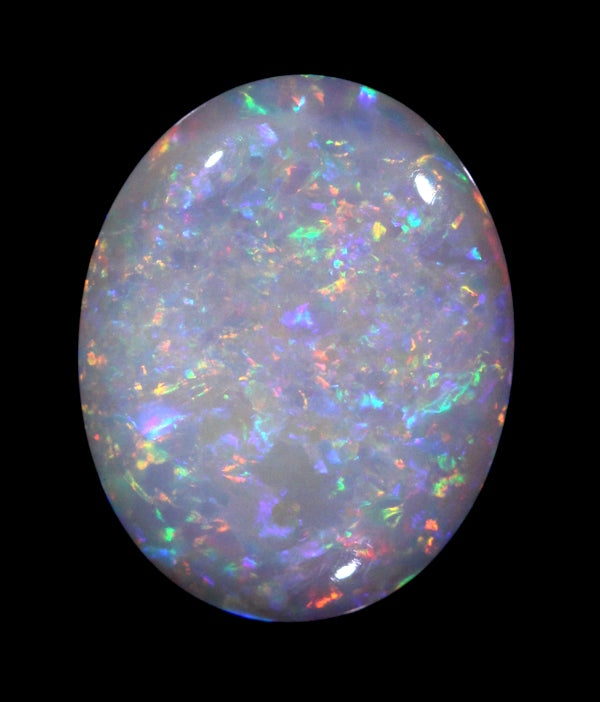 Red Bright Solid Lightning Ridge Light Opal! 5176 / 3.39ct– Global Opals
