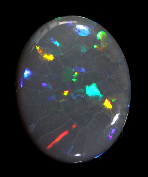 Buy Bright Multi-Colour Flagstone Pattern BIG 12.19ct Solid Opal GJM ...