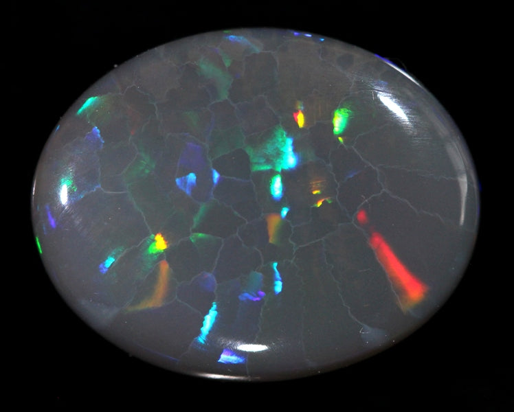 Buy Bright Multi-Colour Flagstone Pattern BIG 12.19ct Solid Opal GJM ...