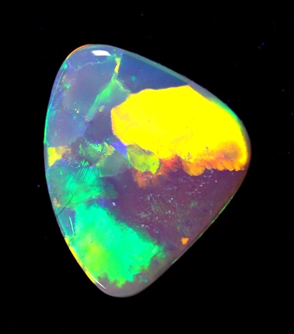 1.87 cts Stunning Broad Pattern Solid Light-Based Opal (2123)– Global Opals